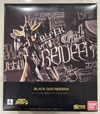 EXCLUSIVE Super Robot Chogokin Black God Reideen from Reideen the ...
