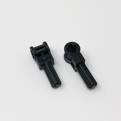 6553 LEGO Technic Axle 2 w/ Pole Reverser Handle Connector BLACK (2) | eBay