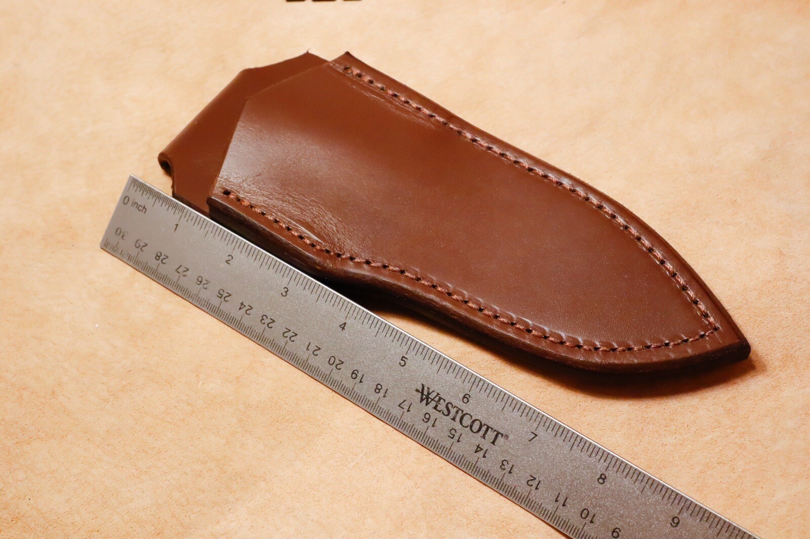 Custom Leather Sheath for Buck Vanguard, Buck Zipper | eBay