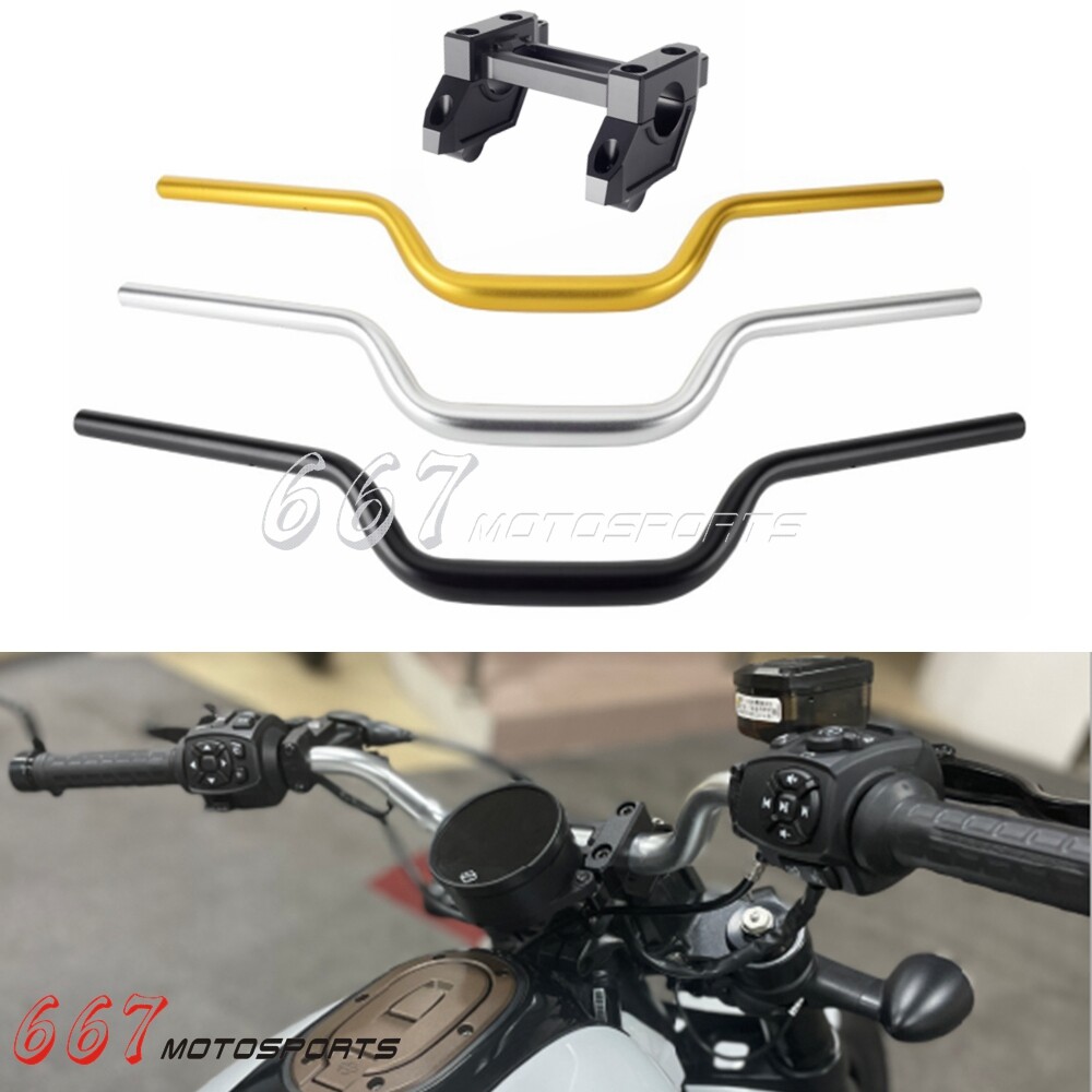 1-1/4" Handlebar W/ Pull Back Riser for Harley Sportster S RH1250S 2021 ...