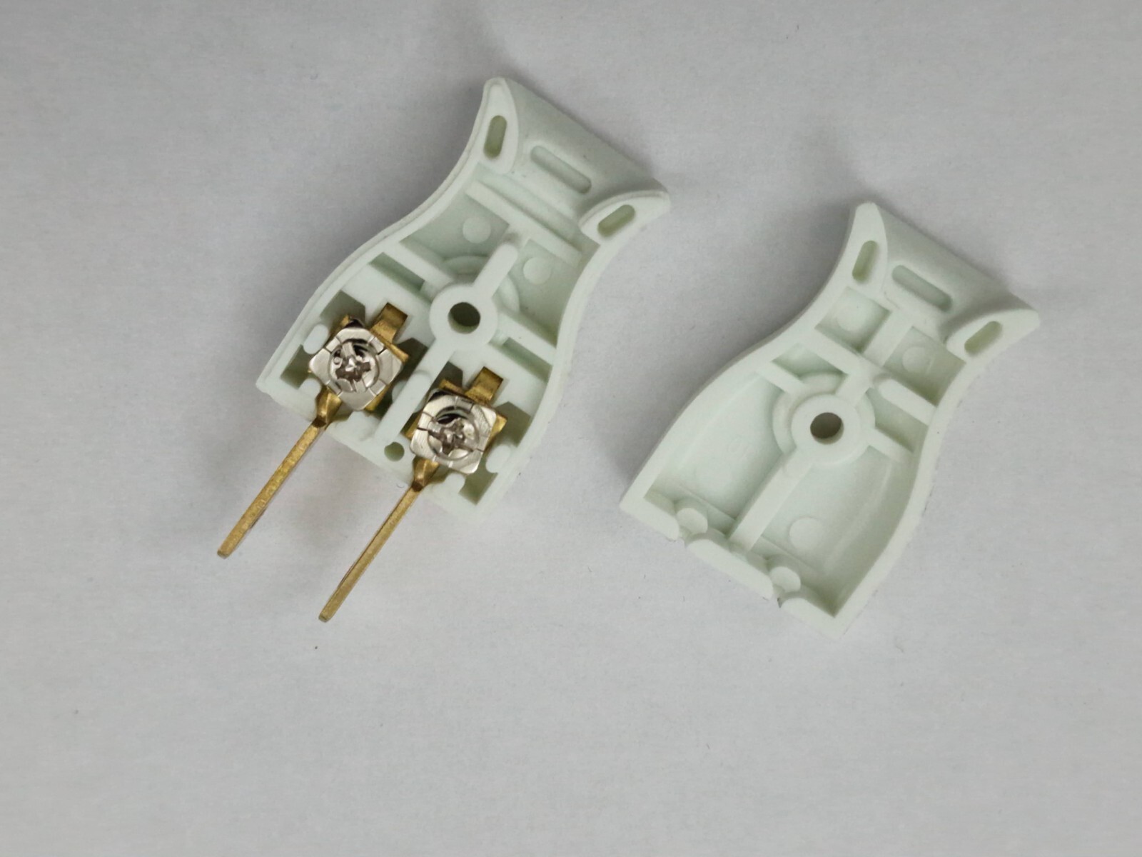 US American Thailand Laos Plug 2 Pin Male Power Plug re-wireable white ...