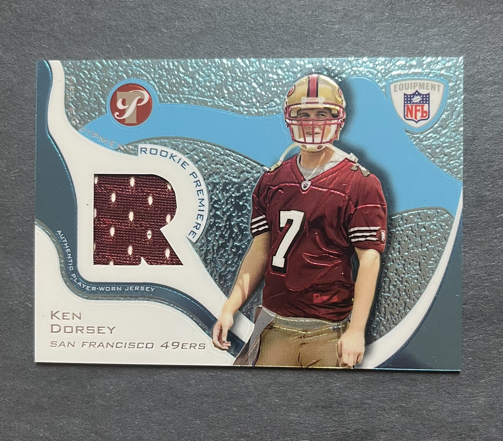 2003 Topps Pristine Rookie Premiere Jerseys Ken Dorsey #RPR-KD Rookie ...