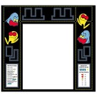 Pac Man Arcade Monitor Bezel Artwork Sticker Decal | eBay