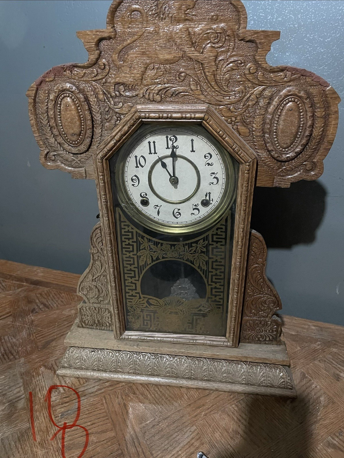 Antique Desk Clock | eBay