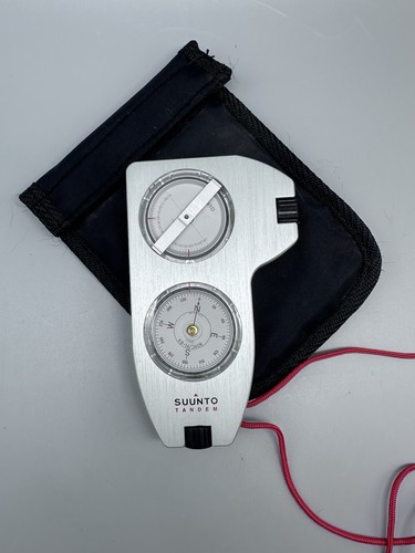 Suunto Tandem Clinometer Compass KB-14/360R Sight Survey Tool With Case & Strap | eBay