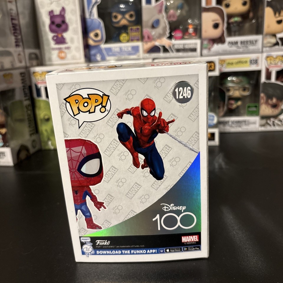 Funko Pop! Vinyl: Marvel - Spider-Man (Facet) - Funko (Exclusive) #1246 ...
