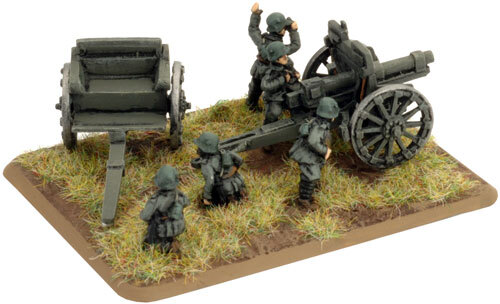 Flames of War The Great War German 7.7cm FK96 n.A gun (x2) FOW GGE571 ...