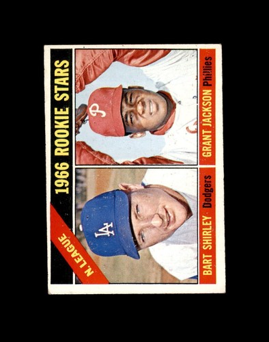 1966 Topps #591 NL Rookie Stars Grant Jackson VGEX *1513 | eBay