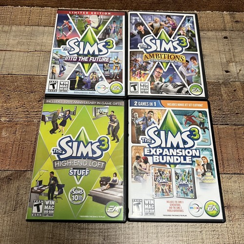 Lot Of Four Sims 3 Expansion Packs | eBay
