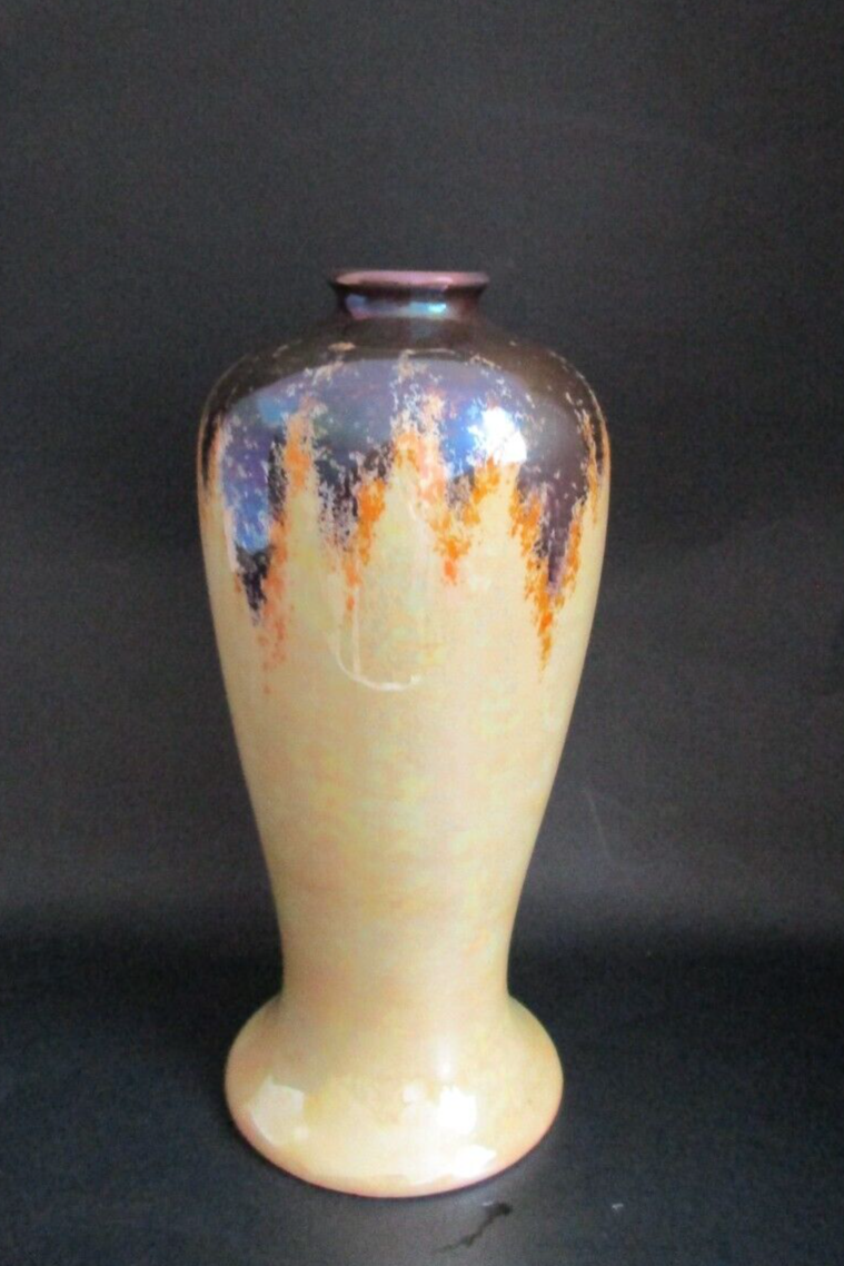 Antique 🍑 Art Deco NORITAKE Porcelain Fairy Luster Oil Spot Dripware ...