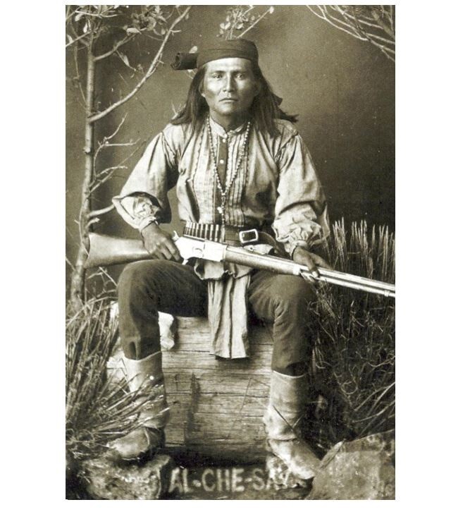 Chief Alchesay PHOTO Apache Native American Indian Scout 4x6 Pic | eBay