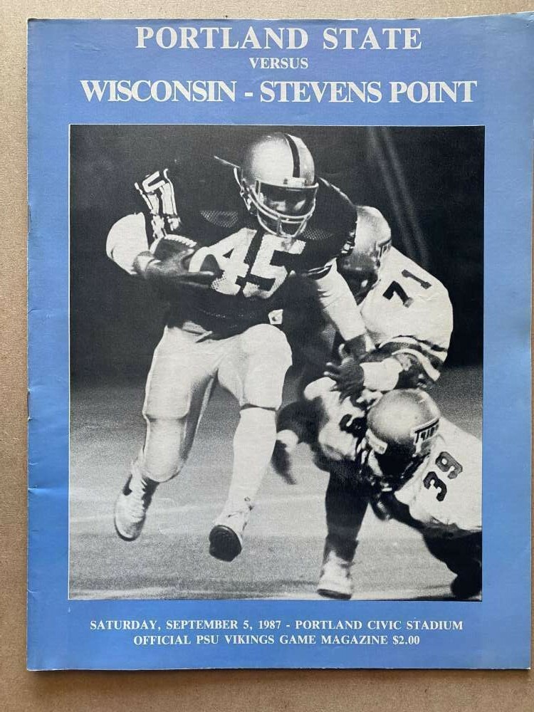 PORTLAND STATE vs WISCONSIN-STEVENS POINT - COLLEGE FOOTBALL PROGRAM ...