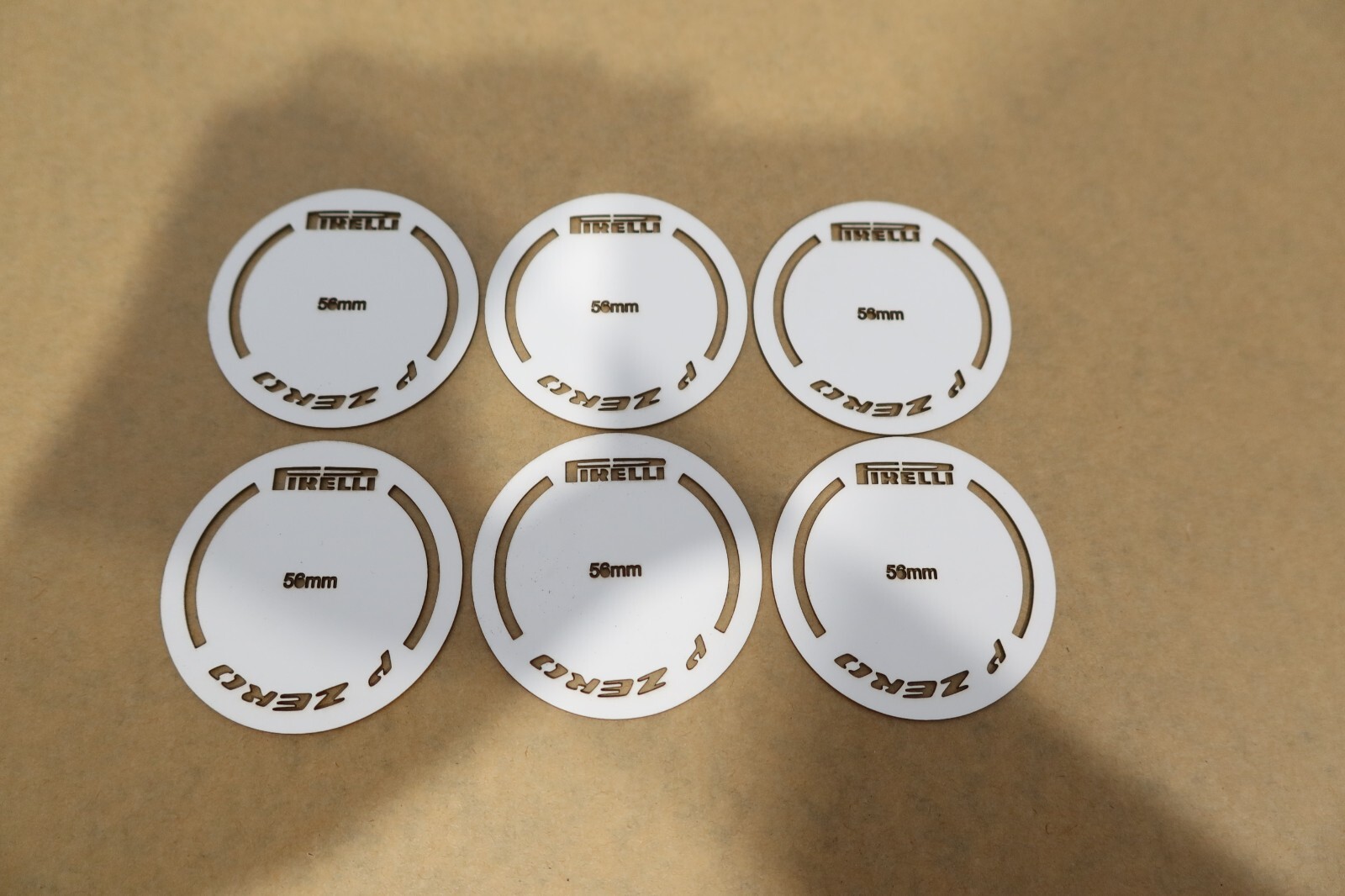 1/10th Scale F1 Formula One RC Pirelli P Zero Tyre Tire Stencils ...