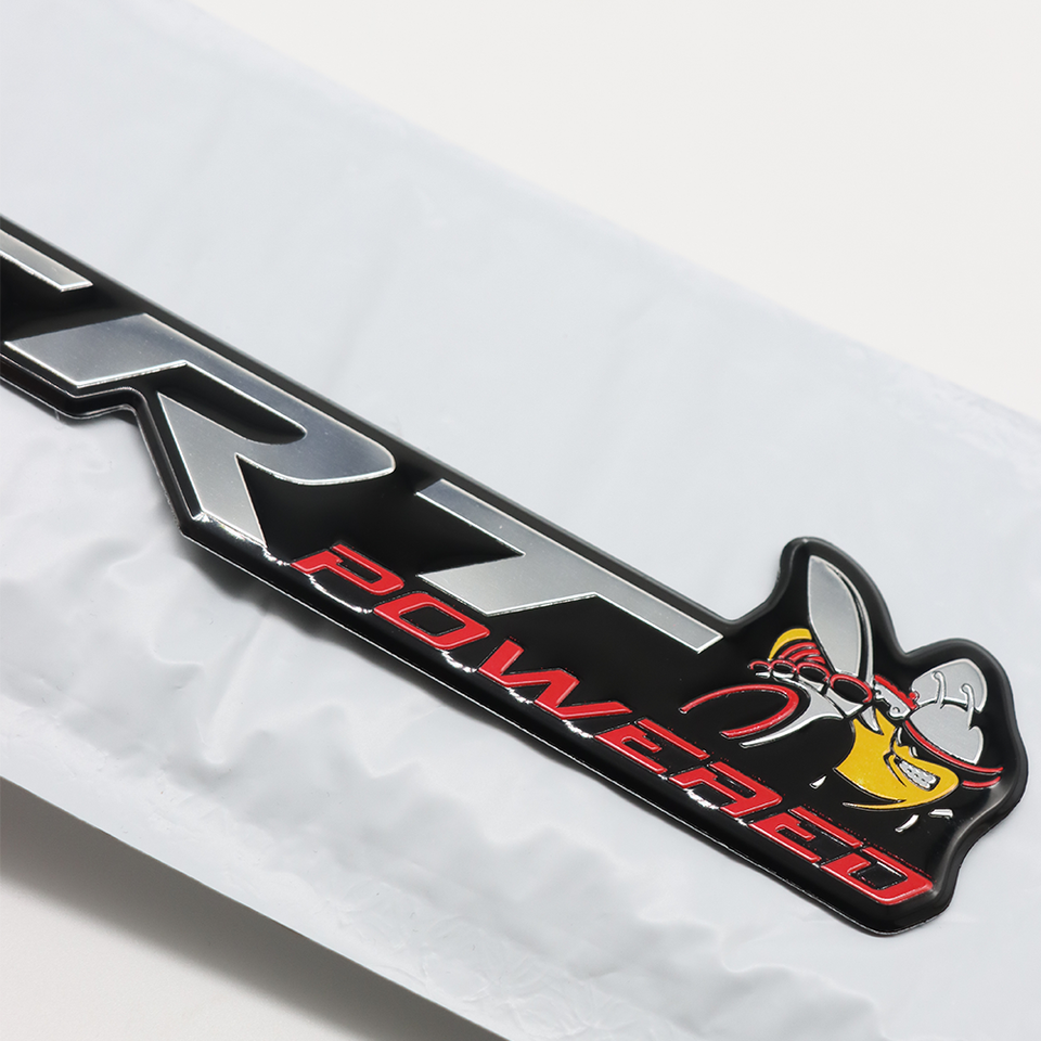 For All Car Universal SRT Powered Emblem Super SCAT PACK Bee Badge ...