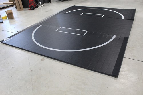 10' x 14' x 1 1/4" Dollamur Flexi-Roll MMA Wrestling Mat READ ...