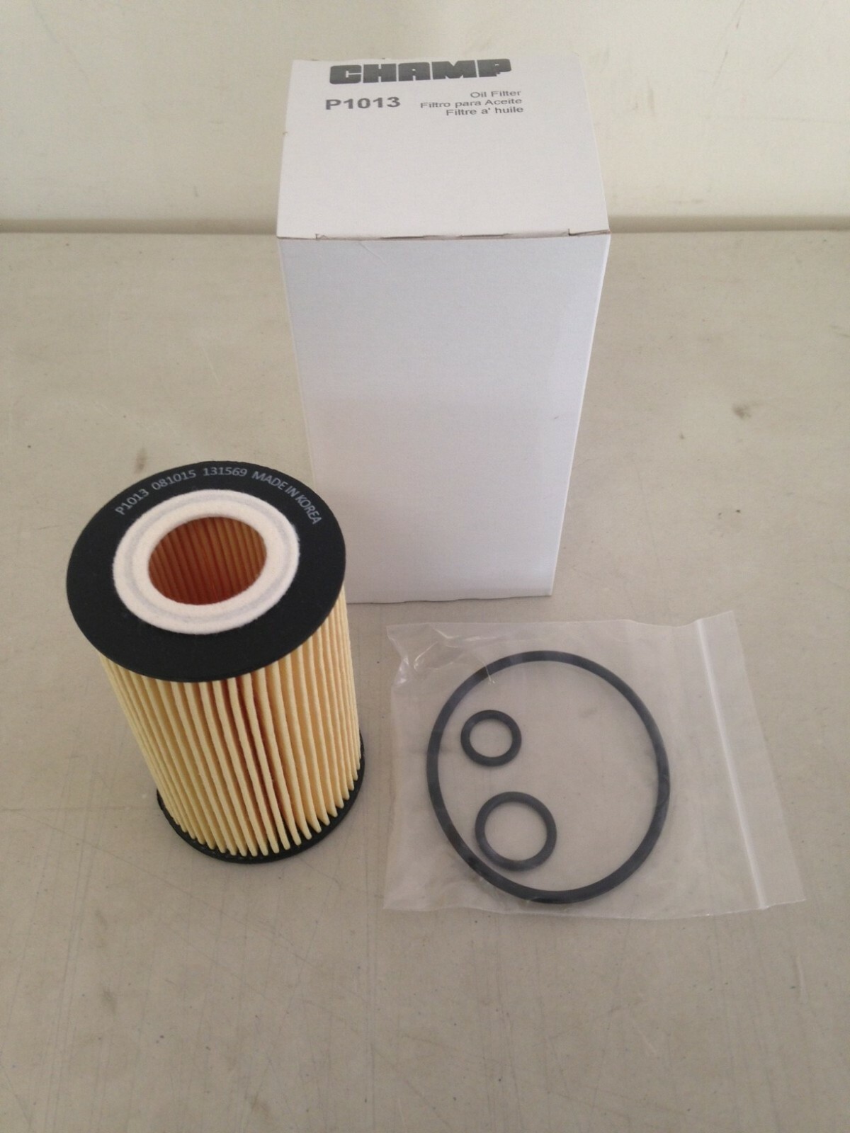 Champ P1013 Oil Filter fits CH11277 L21405 LF4000 LF723 WL10026 HU7010Z ...