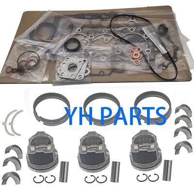 C1.3 Overhaul Rebuild Kit For Caterpillar CAT 303E Excavator Engine ...