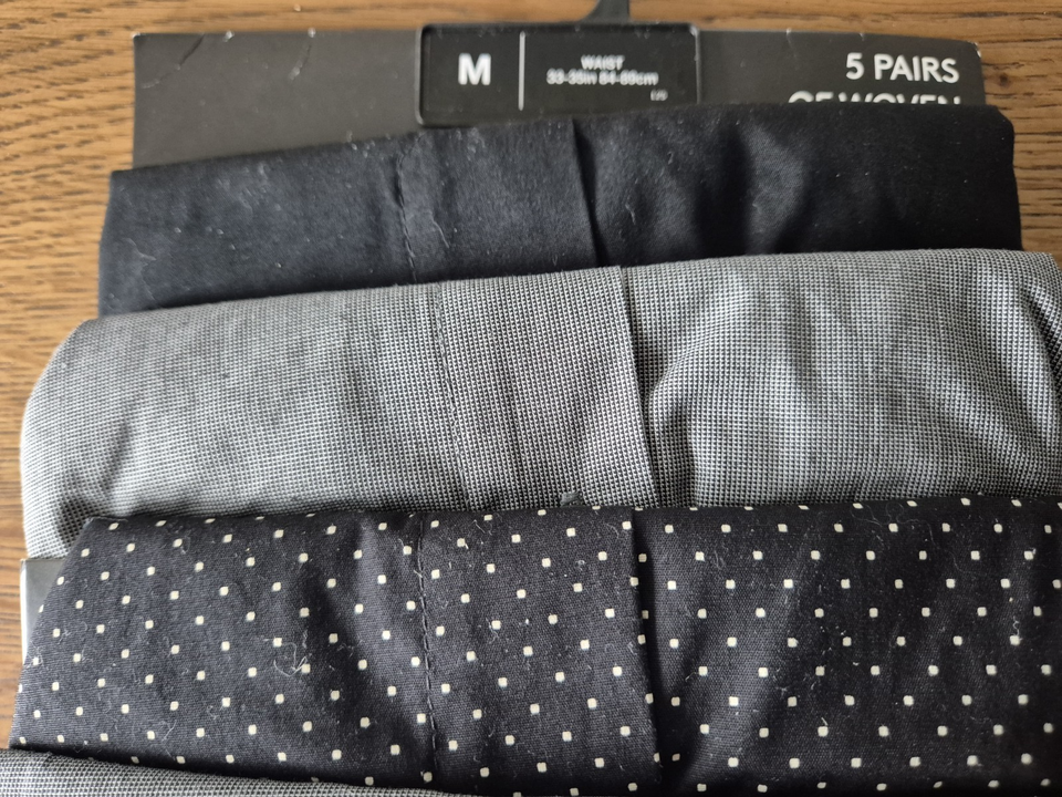 Marks & Spencer Autograph 5 Pack Superfine Woven Boxers Medium 33 -35 ...