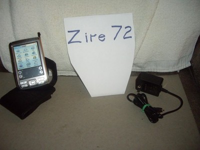 Palm Zire 72 with Stylus, charger andLeather case . | eBay