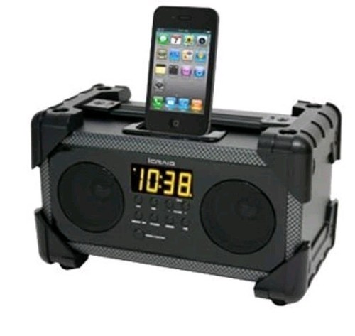 iCraig CMB3228 Alarm Clock Radio w/Dock Cradle for iPod/iPhone DC Plug ...