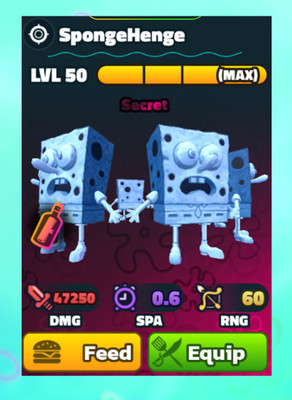Spongebob Tower Defense | CHEAP UNIT SECRET FORMULA SpongeHenge ...