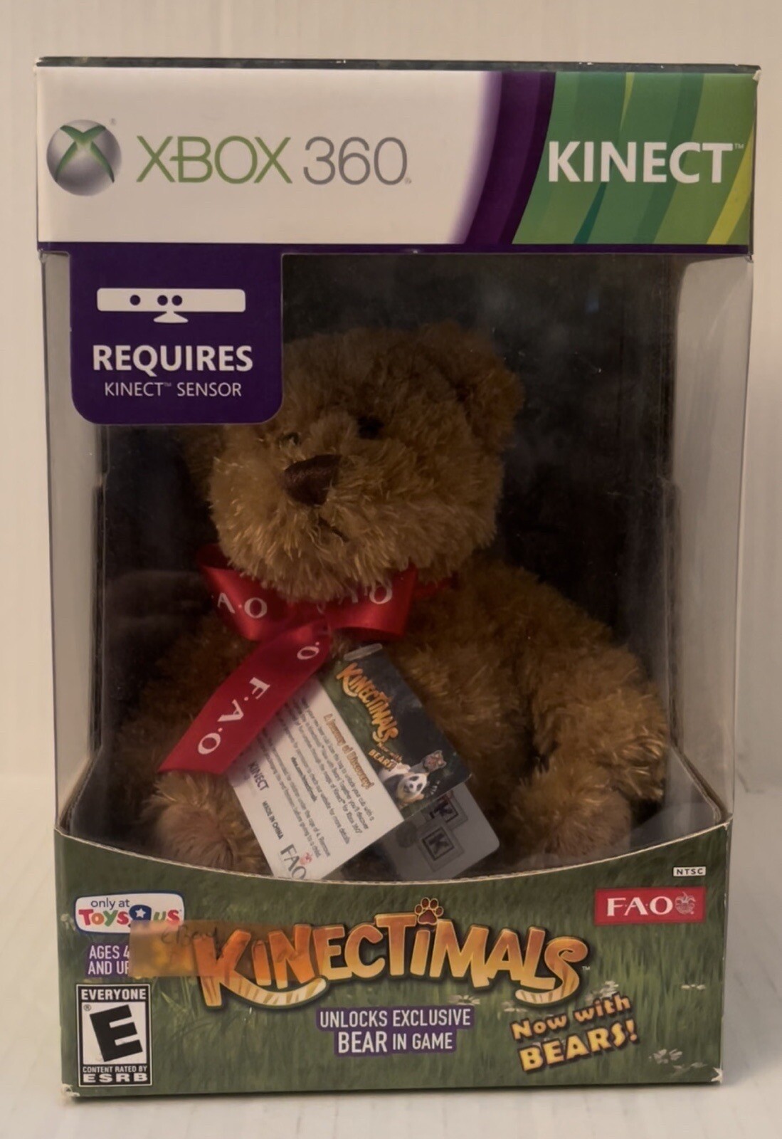 Kinectimals Game W/ Plush Bear Toy [Limited Edition] ToysЯus-microsoft ...