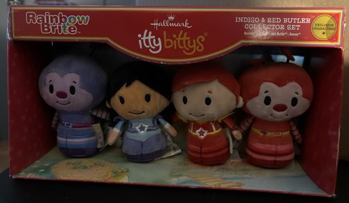 Rainbow Brite Itty Bittys Indigo Red Butler Set w Hammy Romeo NIB ...