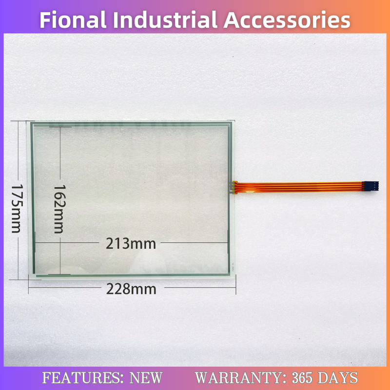 TP-104F-08 DG Touch Screen Panel Glass Digitizer For TP-104F-08 DG ...