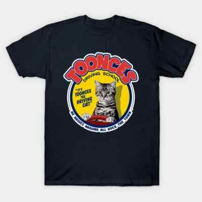 Toonces The Driving Cat Drivers School Classic SNL T-Shirt 2025 Size S ...