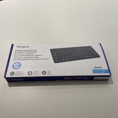Targus Compact Multi-Device Bluetooth Antimicrobial Keyboard - AKB862US ...