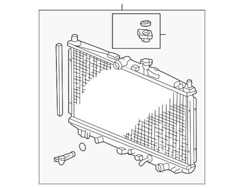 Genuine Honda Radiator (Denso) 19010-PAA-A03 for sale online | eBay