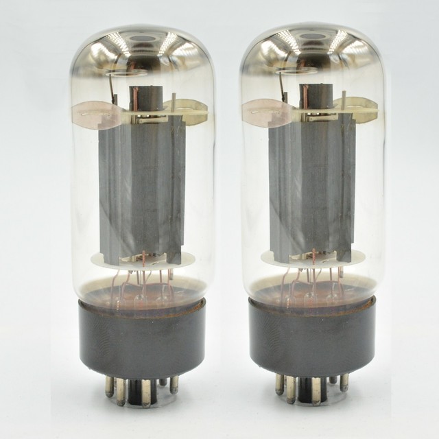 Ruby 6L6GCMSTR Matched Pair Tubes Duet Valves 5881 6l6gc for sale ...