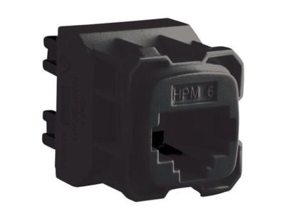 HPM CAT-6 MODULAR SOCKET, RJ45 Connector, Black * Australian Brand | eBay