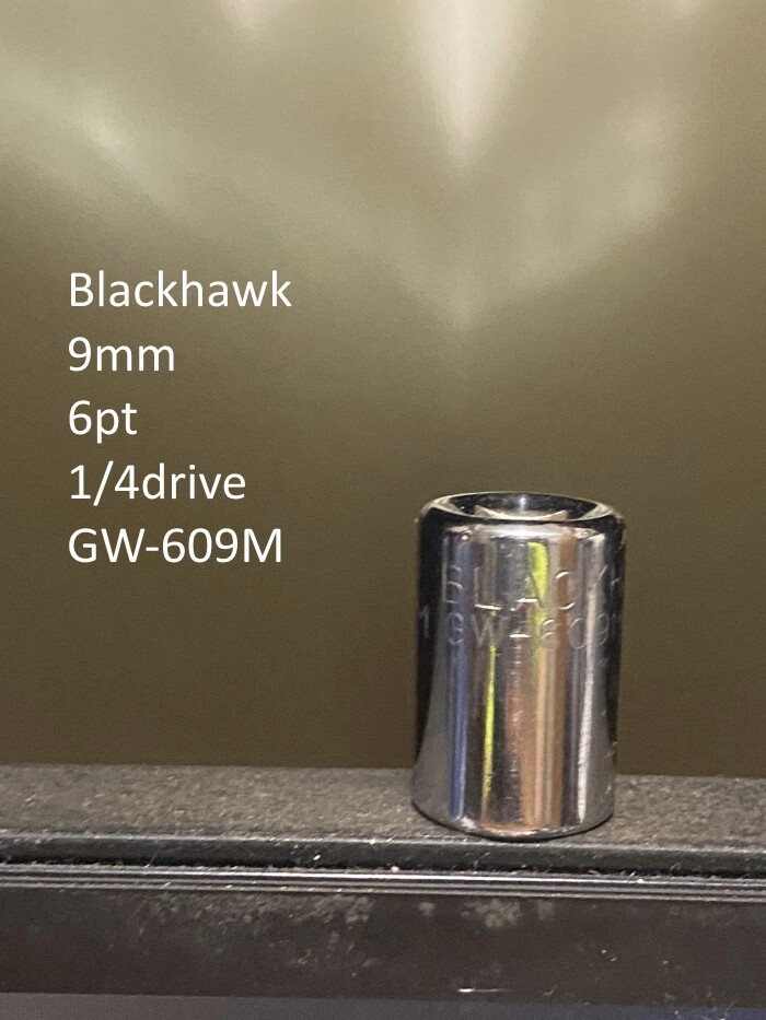 USA MADE 8MM 9MM 10MM Sockets 6pt 12pt 1/4 3/8 1/2 Drive , many Vintage ...