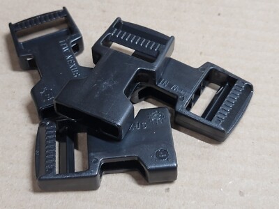 New Fastex Buckle Black ITW NEXUS SR-1 , 1" plastic clip Female End ...
