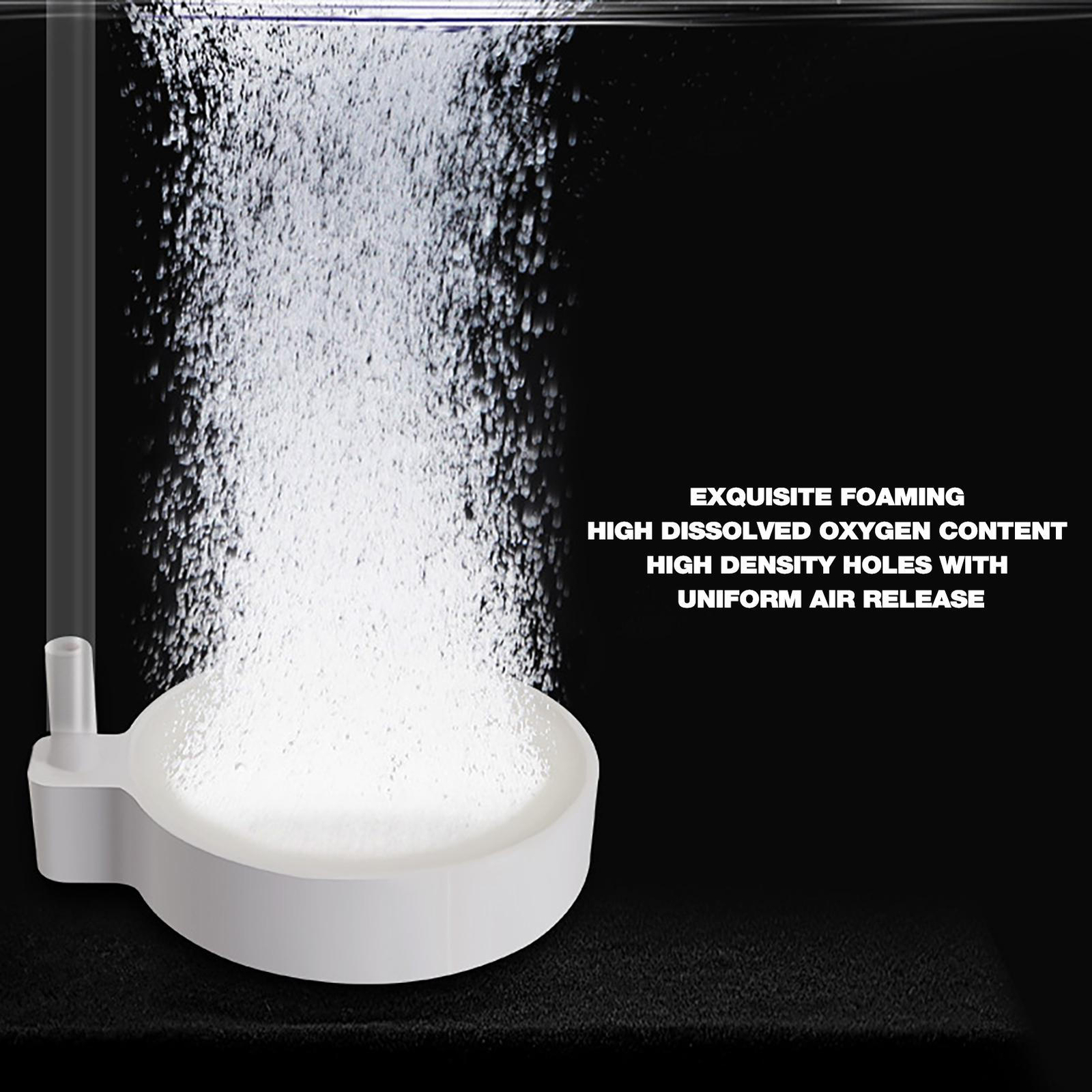 Bubble Air Disk Stone Hydroponics Oxygen Aerator Aquarium Fish Tank ...