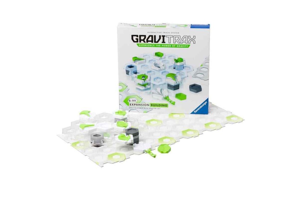 GraviTrax Expansion Building Set 29 Piece Interactive Track System ...