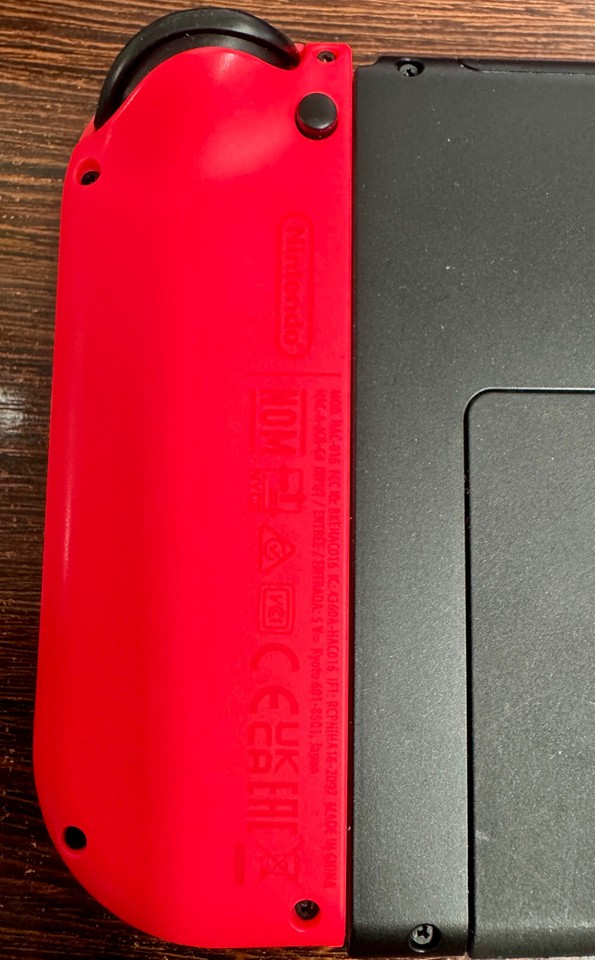 Nintendo Switch Handheld Console -Neon Blue Red Joy-Cons (Excellent ...