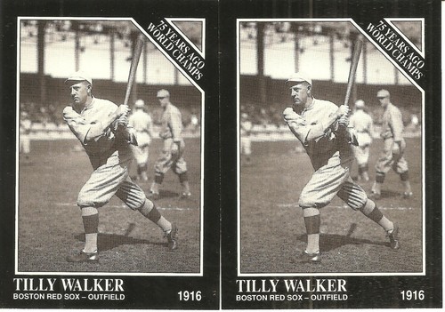 2 CARD 1991 CONLON TILLY WALKER BASEBALL CARD LOT #137 | eBay