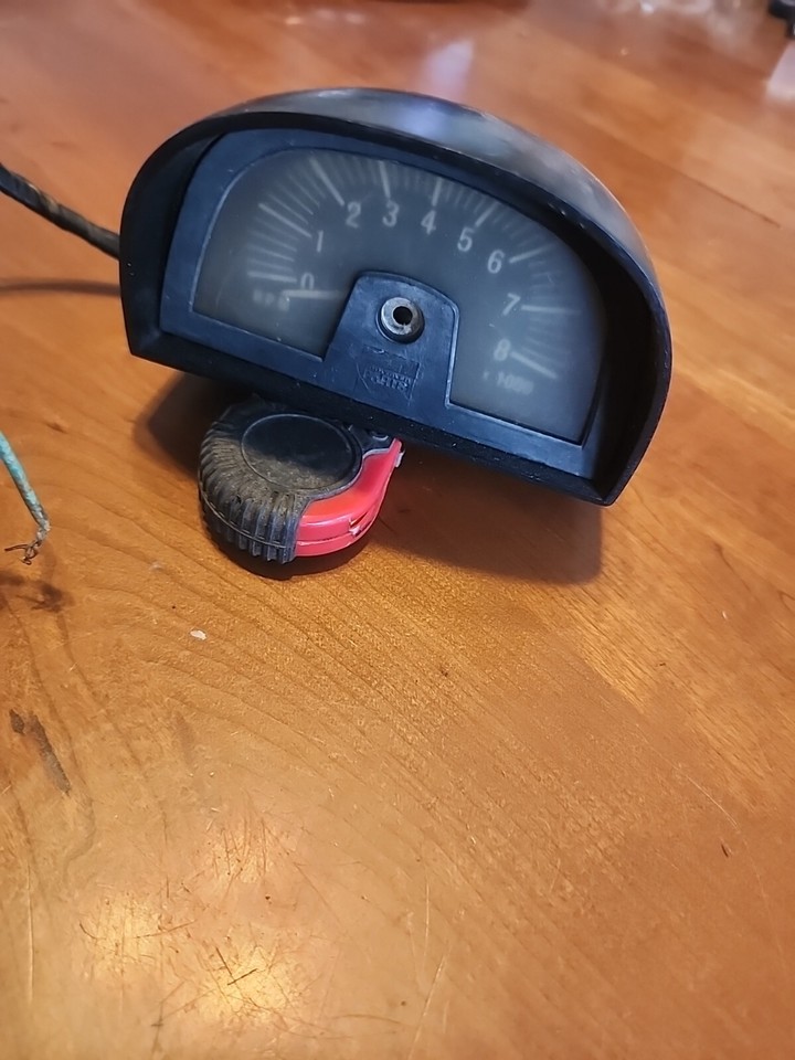 Dixco Mopar Hustle Stuff Hood Tach | eBay