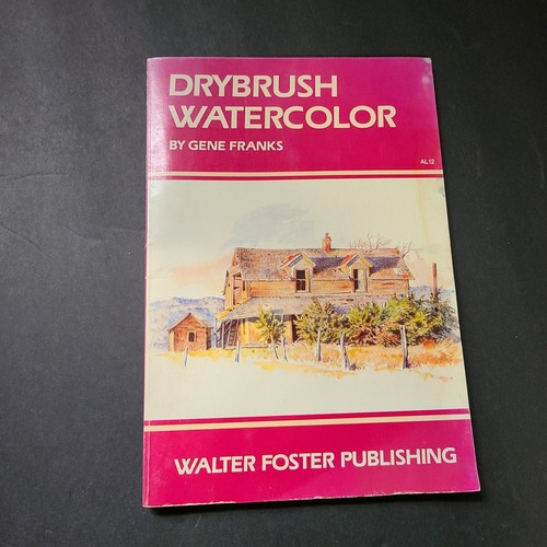 Drybrush Watercolor by Gene Franks vintage paperback book | eBay