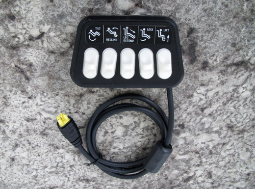 New Quickie 130912 Power Wheelchair 5 Toggle Switch Bus Box / Seat ...