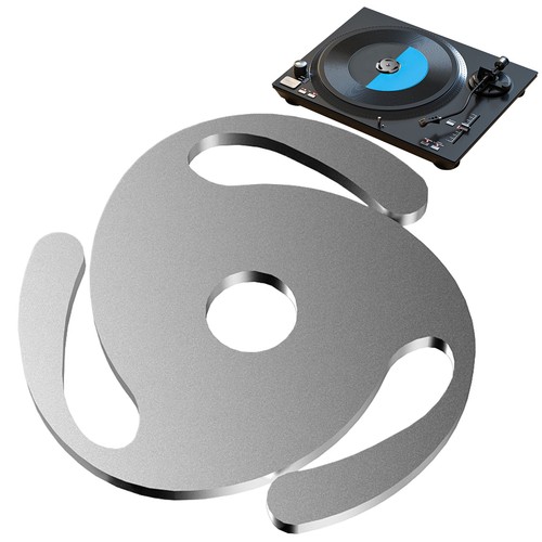 45 RPM 7in Record Solid Aluminum Insert Adapter | eBay