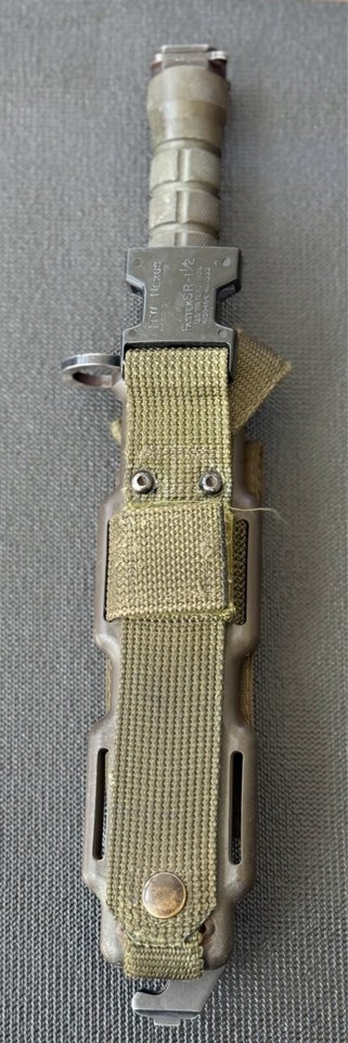 USA M9 Military Phrobis III Fixed Blade with Scabbard | eBay