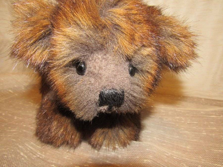 LE. Mohair Artist Dog "Mansfield" by Mary J. Kolar of Pochung Mountain ...