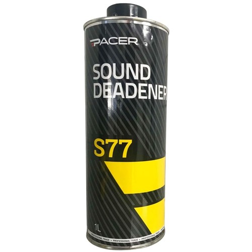 Pacer S77 Sound Deadener Spray On Underbody Coating Paint Black 1L ...