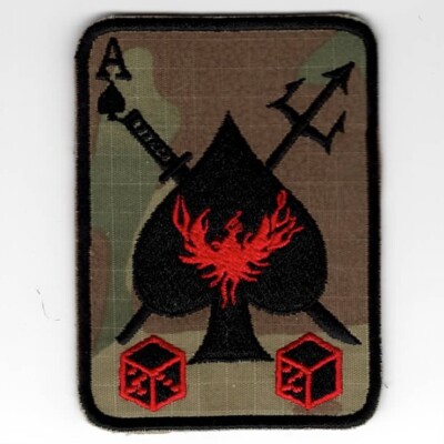 HSC-85 DET-A SEA COMBAT SQUADRON OCP BLACK ACE EMBROIDERED PATCH | eBay
