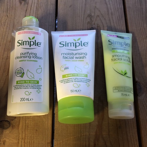 Simple Kind De Peau Purifiant Démaquillage Lavage Lotion Lavage Visage ...