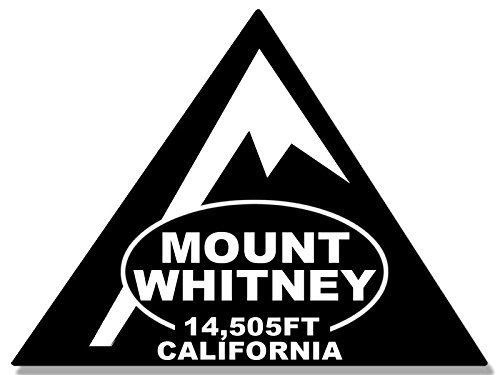 4" mount whitney california decal sticker made in the usa | eBay