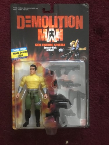 Demolition Man Action Figure Kick Fighting Spartan | eBay